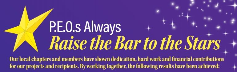 P.E.O. Project Statistics - P.E.O. Kansas State Chapter